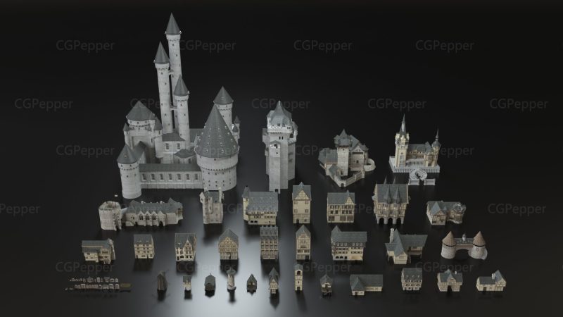 Kitbash3D模型-CG/VD