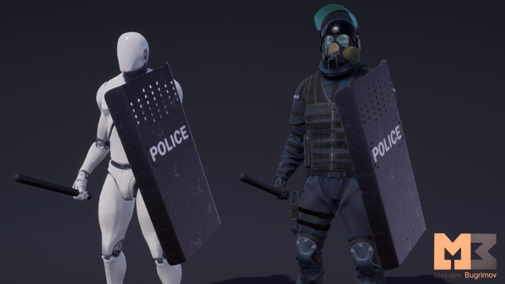 武器和盾牌动画-CG/VD