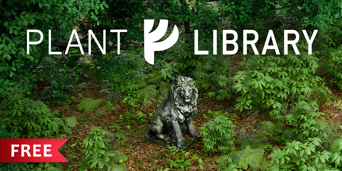 The Plant Library 植物图书馆-CG教程网
