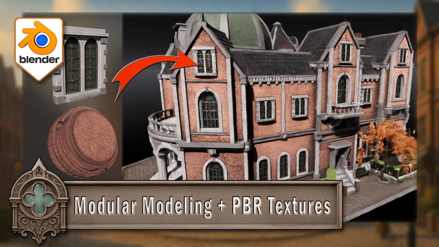 （中文字幕）从概念到最终渲染的 Blender大师班-CG/VD