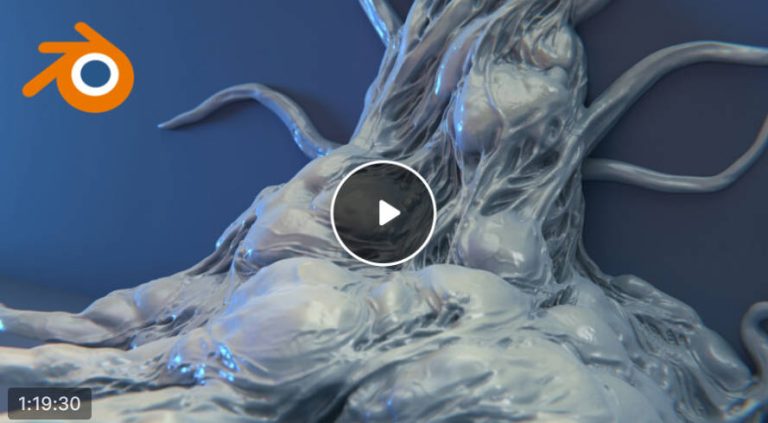 blender中的有机雕刻-CG/VD